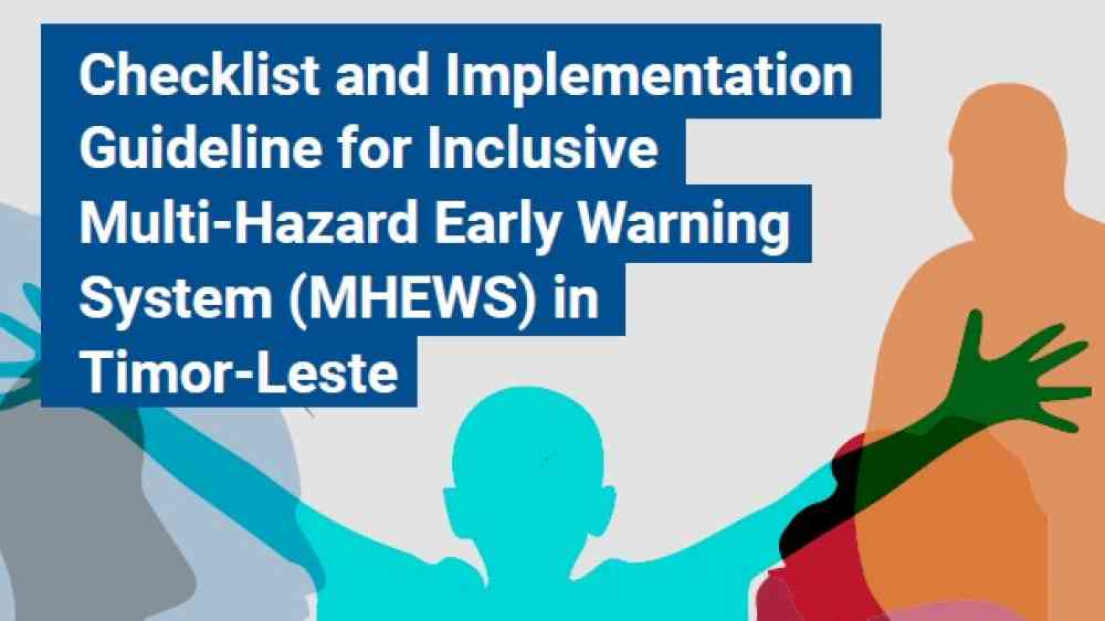 Checklist and implementation guideline for inclusive Multi-Hazard Early ...